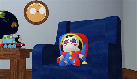 Pomni Plush Roblox Version By Redkirbdaredpuffball On Deviantart