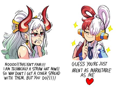 Yamato And Uta One Piece And 1 More Drawn By Lewdamone Danbooru