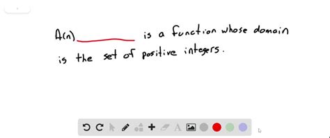 Solvedan Infinite Is A Function Whose Domain Is The Set Of Positive