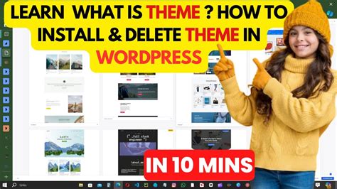 What Is Theme In Wordpress How To Install And Delete Theme In Wordpress For Beginners Hindiurdu