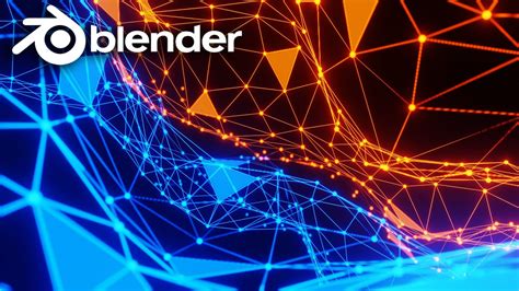 Create A Plexus Style Animation In Blender Eevee Easy Blender Tutorial Youtube