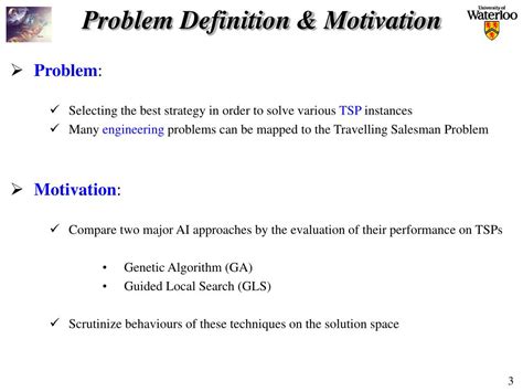 Ppt Comparing Genetic Algorithm And Guided Local Search Methods Powerpoint Presentation Id