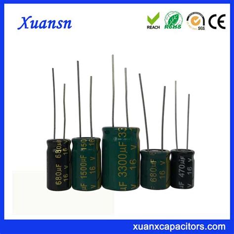 Electrolytic Capacitor V Low ESR Long Life High Temperature