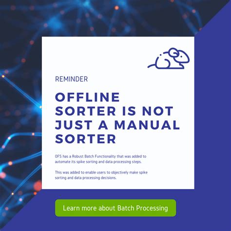 Offline Sorter Plexon