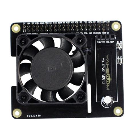 RGB Cooling HAT With Fan And OLED For B B B