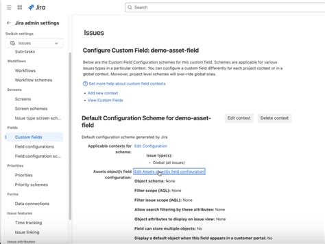 Connect Assets objects with change management and incidents in Jira Service Management