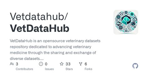Github Vetdatahubvetdatahub Vetdatahub Is An Opensource Veterinary Datasets Repository