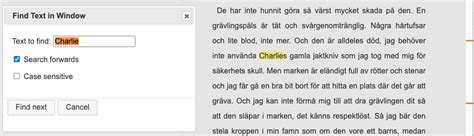 Restrict Electron Webcontentsfindinpage Search To Specific Page Elements Stack Overflow