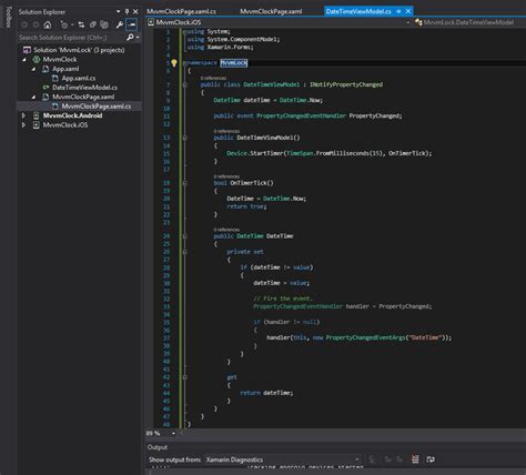 Sử Dụng Mvvm Pattern Trong Xamarin Forms