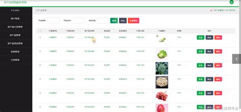 基于SSM Jsp Mysql的农产品供销服务系统
