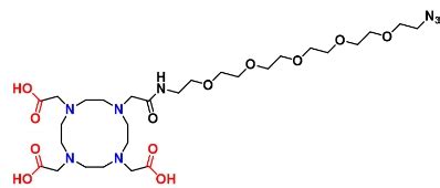 DOTA-PEG5-azide 双功能螯合剂衍生物-UDP糖丨MOF丨金属有机框架丨聚集诱导发光丨荧光标记推荐西安齐岳生物