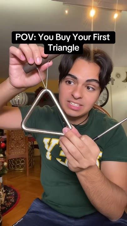 pov you buy your first triangle 🔺 youtube