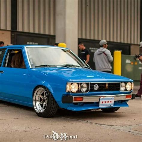 Toyota Corolla Ke70 Te72 2 Door Sedan Retro Work Garage