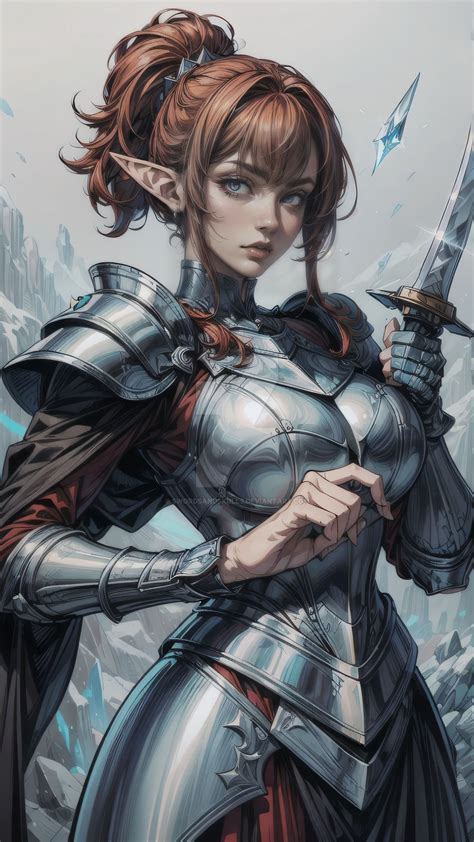 Elven Warrior By Swordsandskulls On Deviantart