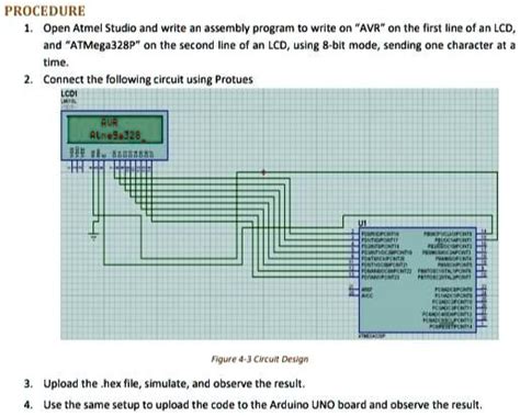 SOLVED Please Write Code For AVR Simulation Of Atmega P In Microchip Studio Atmel Example