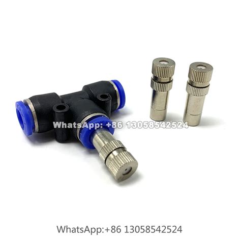 8mm 저압 슬립 록 소독 실 안개 노즐 미스트 노즐 밀기 안개 노즐정원 워터 커넥터 Aliexpress