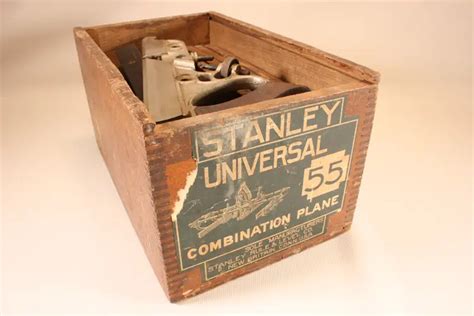 Stanley No 55 Plane With Box Four Boxes Of Cutters 9201
