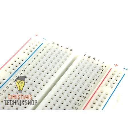 breadboard steckbrett mini 400 kontakte 85 mm x 55mm arduino
