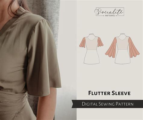 Flutter Sleeve Pattern Socialite Patterns