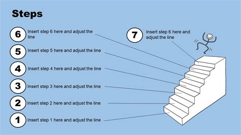 Powerpoint Template Clip Art Illustration For Step By Step Stage