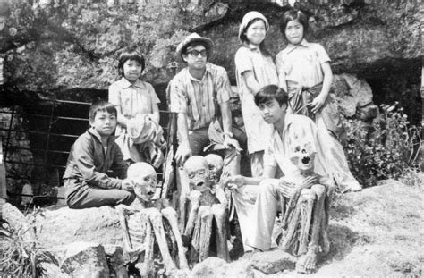 Kabayan Fire Mummies Benguet Philippines Ca Early 1960s R