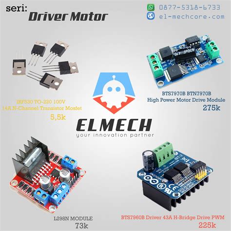 Driver Motor Module Di Elmech Elmech Technology Facebook