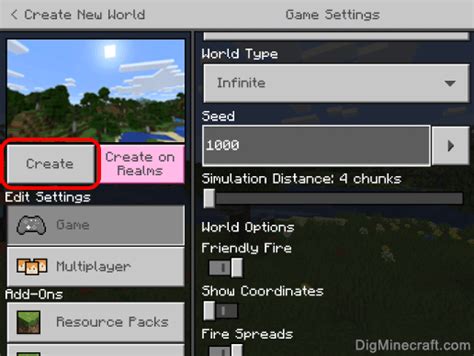 How To Create A World With A Seed In Minecraft