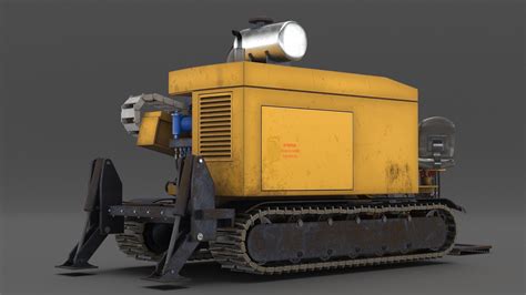 3d Horizontal Boring Rig Used Turbosquid 2302627