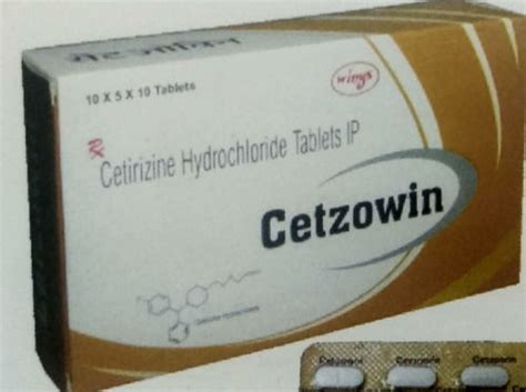 Cetirizine Hydrochloride Tablet At Best Price In Delhi Delhi Rk Lifecare Inc