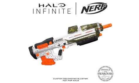 If You Ever Wanted A Halo Infinite Nerf Gun Covered In 16000 Swarovski