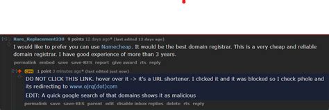 first time that i know of that my pihole became a security appliance