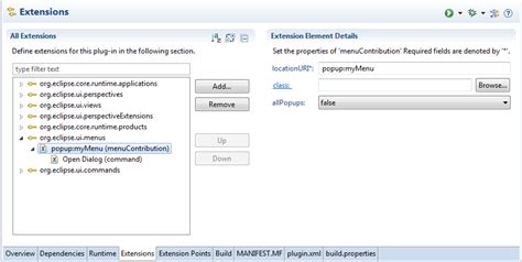 Nattable Context Menus With Eclipse Menus Vogella Blog