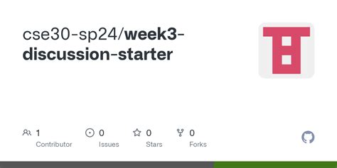 Github Cse30 Sp24week3 Discussion Starter