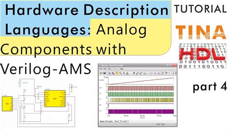 Creating Analog Components With Verilog Ams Hardware Description Languages In Tina Part 4