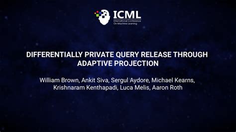william brown ankit siva sergul aydore michael kearns krishnaram