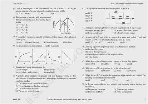 Bsc Csit Entrance Model Question 2080 College Info Nepal