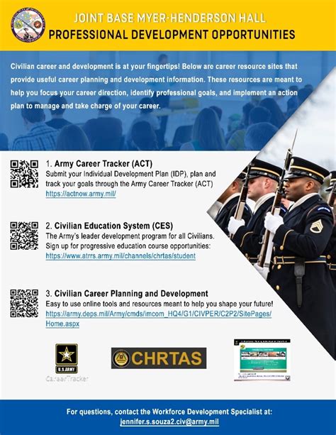 Workforce Development Joint Base Myer Henderson Hall