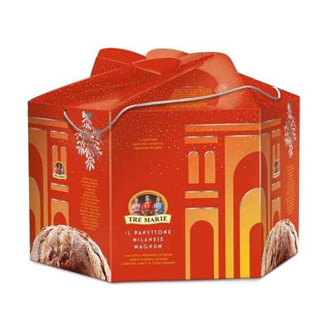 Tre Marie Panettone Milanese Magnum 44 Lbs Foodbig