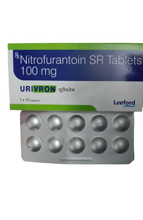 Urivron 100 Mg At ₹ 65strip Nitrofurantoin Capsule In Lucknow Id