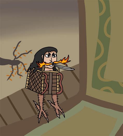 Day 20 Heres Oi No Bakemono A Yokai In Japanese Mythology Which Is A Backpack That Grew A Head