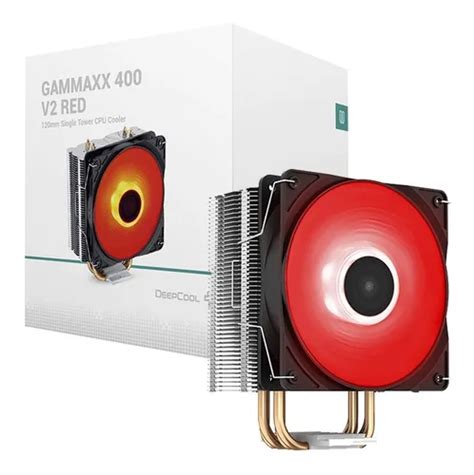 Air Cooler Deepcool Gammaxx 400 V2 Led Red 120mm Pwm | Parcelamento sem ...