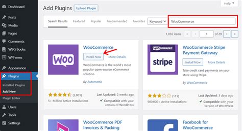 Install And Activate Woocommerce Books Gallery