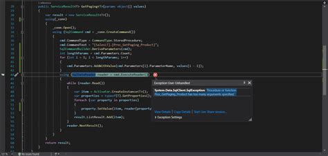 C How To Assign Value In Loop To Parameters Of Stored Procedure