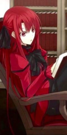 Manga Babe Grell Black Butler Red Hair Blue Eyes