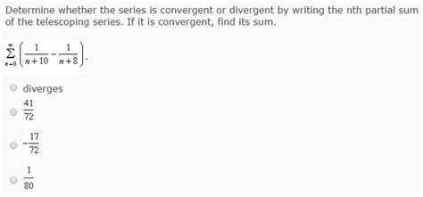 Solved Determine Which One Of The P Series Below Is Chegg