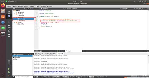 ubuntu系统运行qt笔记 开发板串口调试助手开发 ubuntu下qt串口编程 csdn博客