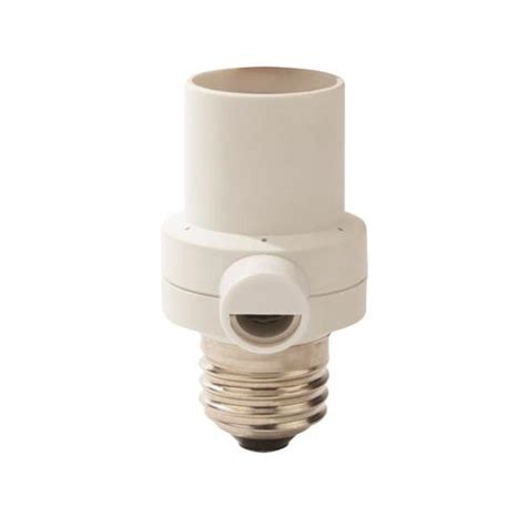 Tork 75 Watt White Medium Light Socket Adapter In The Light Socket Adapters Department At