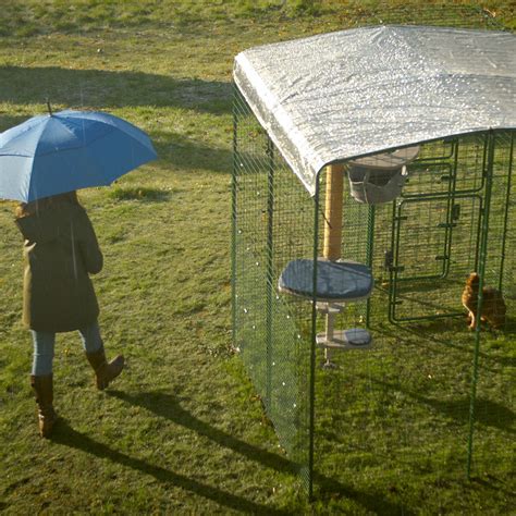 Clear Catio Cat Run Cover 6ft X 9ft Omlet