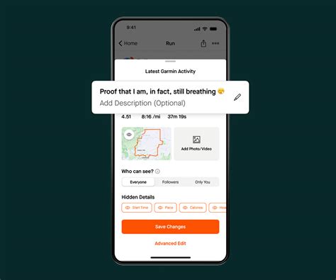 Atualizações do Strava