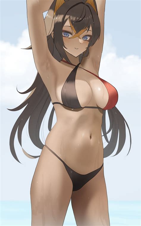 Dehya Genshin Impact Drawn By Me I Danbooru